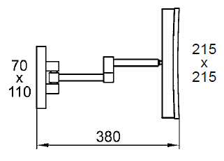 Aliseo 020746 Led Cubik T3 | Handles & Handles | Πόμολα Υψηλής Ποιότητας